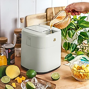 Beautiful 1.5QT Ice Cream Maker with Touch Activated Display, White Icing by Drew Barrymore (White Icing)