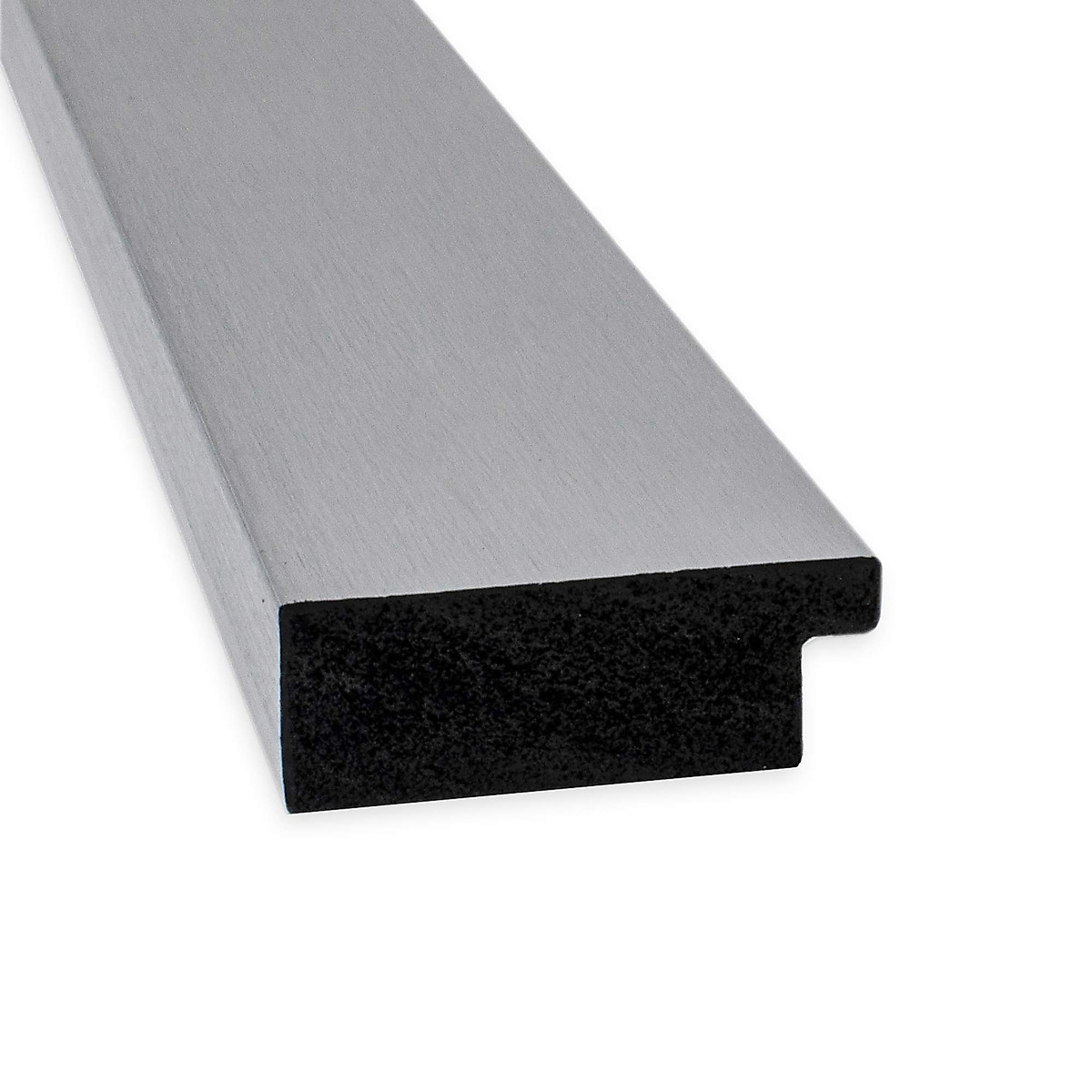 Amanti Art Silver Bathroom Mirror for Over Sink, 28x40 Brushed Nickel Rectangle Vanity Mirror, Large Modern Contemporary Frame, Hangs Horizonally and Vertically, Bathroom Wall Decor, Beveled Edge