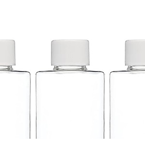 Cadet Home Solutions USA-Made Refillable Bottles (Plastic Screw-Top 3pack 4oz)