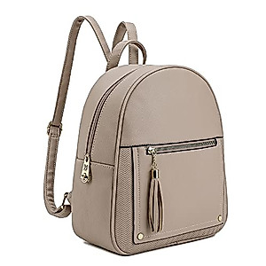 Montana West Anti Theft Backpack Purse for Women Backpack for Ladies with Secured Zipper & Tassel, MWC-104KH