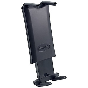 ARKON Replacement or Upgrade Windshield or Dashboard Sticky Suction Mount & Phone and Midsize Tablet Holder for iPhone X 8 7 6S Plus iPad Mini Galaxy S8 S7 Note 8 Retail Black