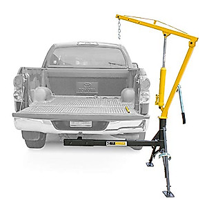 MAXXHAUL 70238 Receiver Hitch Mounted Crane - 1000 lbs. Capacity