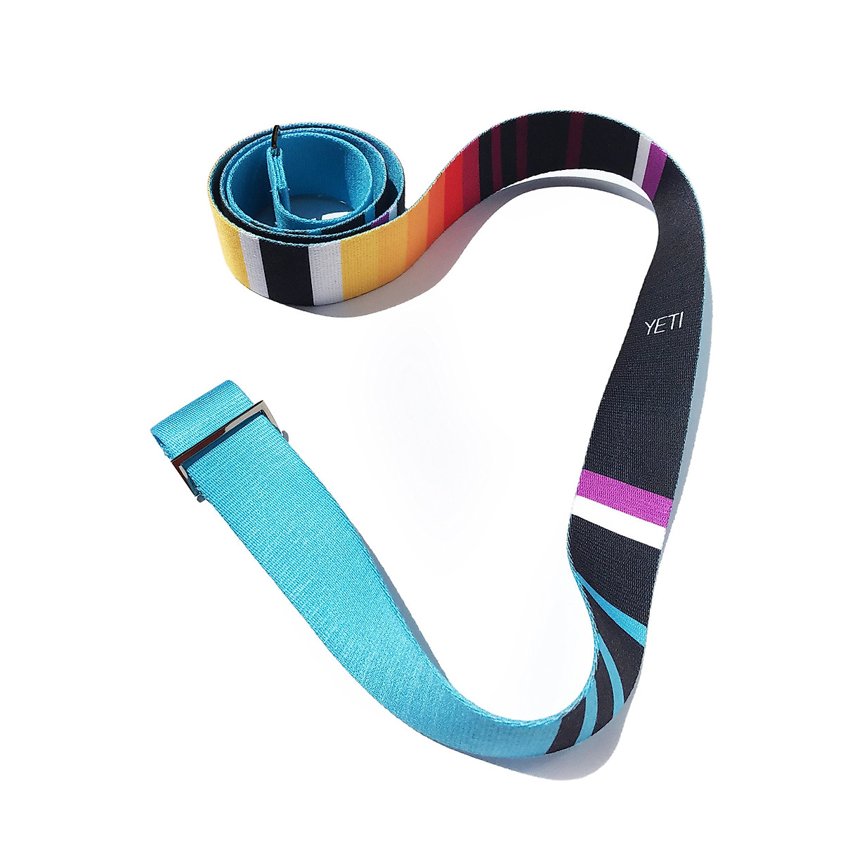 YUNE YOGA - The Horatio Yoga Carrier/Stretching Strap, Durable Two-in-One Yoga Strap, 100% Cotton with Metal Buckles