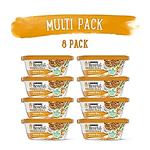 Purina Beneful High Protein Wet Dog Food With Gravy, Prepared Meals Chicken Stew - (8) 10 oz. Tubs