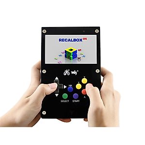 GamePi43 Accessories Kit for Raspberry Pi 4B/3B+/3B/2B/B+ Portable Retro Video Handheld Game Console with 4.3inch IPS Display 800x480 Pixel 60 fps Smooth Gaming Experience Speaker Earphone Jack