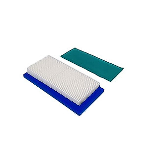MOWFILL 2 Pack 494511 Air Filter with Pre Filter 492889 Replace Briggs&Stratton 4145 494511 494511S Generac 0494511S 1494511S 494511S Fits 93400 115400 133400 Generac 3.5HP-5.5 HP Vanguard Engines