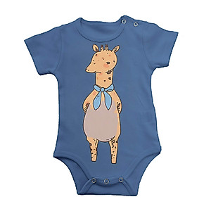 FLORNO Baby Bodysuits 5-Pack – 100% Pure Cotton Short Sleeve Onesies for Newborns and Infants, Unisex Baby Clothes (12-18 Months)