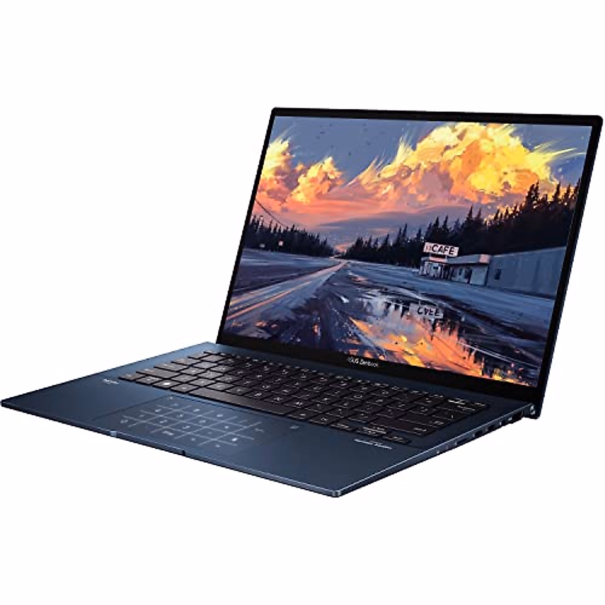 ASUS Newest Zenbook 14" 2.8K (2880 x 1800) 90Hz OLED Laptop, 12th Gen Core i5-1240P Processor (Beats i7-1185G7), Backlit Keyboard, Fingerprint Reader, Harman Kardon, Win 11 (8GB RAM | 1TB PCIe SSD)