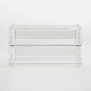 Muji Acrylic Case 2 Drawers - Small