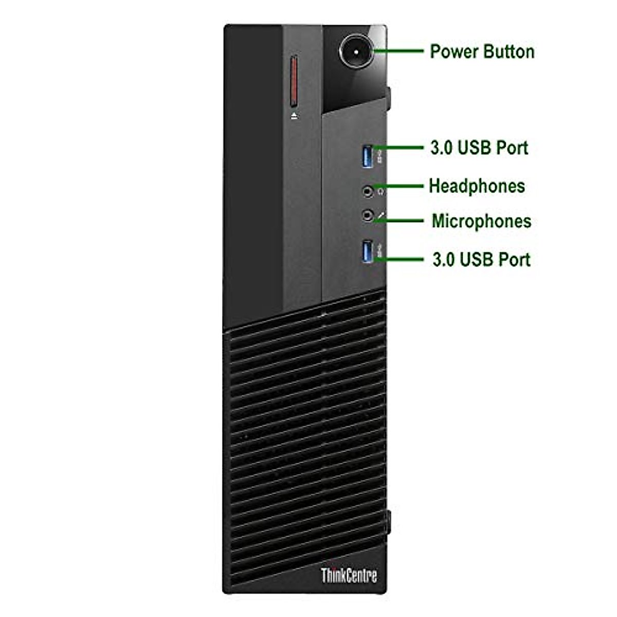 Lenovo M93P SFF Computer Desktop PC Intel Core i7 3.4GHz Processor 16GB Ram 128GB M.2 SSD 2TB HDD Wireless Keyboard Mouse, WiFi | Bluetooth, New Dual 23.8" Monitor Win 10 Pro (Renewed)