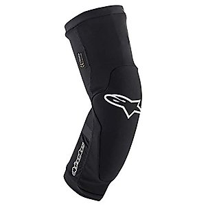Alpinestars Boys Paragon Plus Youth Knee Protector, Black White, Large/X-Large