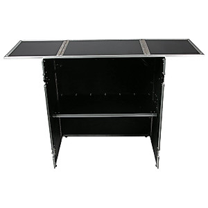 Odyssey FZF5437T Flight Zone 54 Wide, 37 High Foldout Combo Dj Table, Black