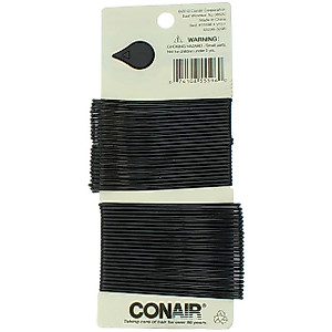 Conair Xtra Long Black Bobby Pins - 48Ct