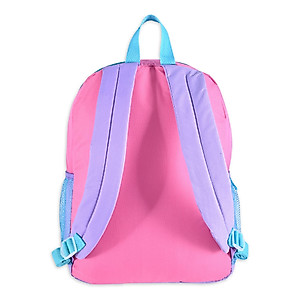 LOL Dolls Backpack and Lunch Box for Girls Bundle ~ Deluxe 16" L.O.L Backpack, Insulated Lunch Bag, and Over 300 LOL Stickers (LOL Dolls School Supplies)