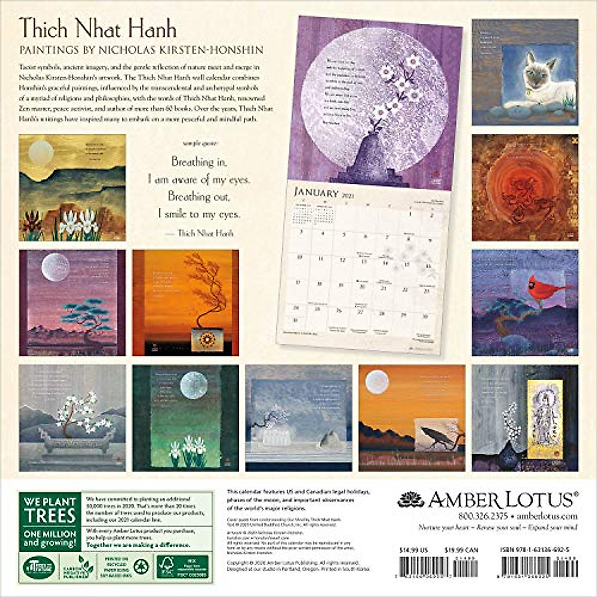 Thich Nhat Hanh 2021 Calendar