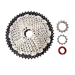 VGEBY1 Bike Cassette Freewheel,10 Speed 11-50T Mountain Bike Sprocket Replacement Bike Accessory