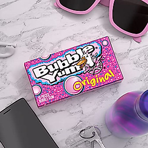 BUBBLE YUM Original Flavor Chewy, Bubble Gum Packs, 2.82 oz (12 Count)