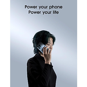 EMNT Mini Magnetic Portable Charger for iPhone,5200mAh Power Bank with Built-in Cable, Battery Pack Compatible with iPhone 14/13/12/11 Pro/Max/X/8/7/6 etc, Non-Wireless Charging