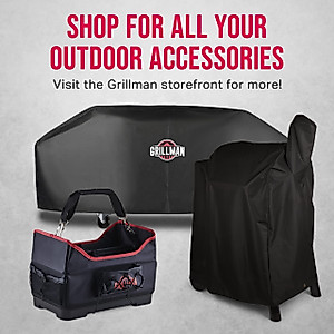 Heavy Duty Fire Pit Covers, Fit 32x16 Inch Round Gas Fire Pit - 600D Polyester Firepit Covers Round, Outdoor Fire Pit Cover, Firepit Cover, Fire Pit Cover Round, Patio Cover for Fire Pit, Table Cover