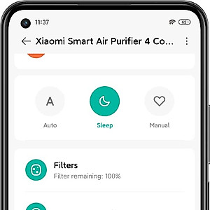 Xiaomi 4 Compact Filter Replacement for Air Purifier, 3-In-1 True HEPA H13, 6-12 Months Life, High-Efficiency Activiated Carbon for Home Bedroom Pets Dust Allerigies