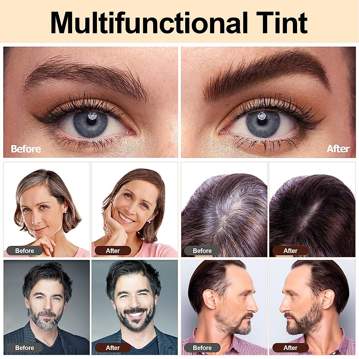 2 in 1 Lash & Brow Makeup Kit (Brown)