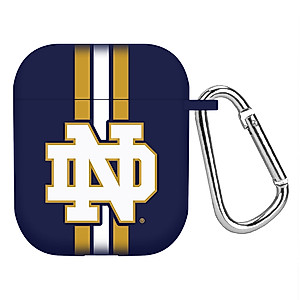 Affinity Bands Notre Dame Fighting Irish HD Combo Package Compatible with Apple Watch and AirPods Gen 1 & 2 (42/44/45mm Long Stripes)