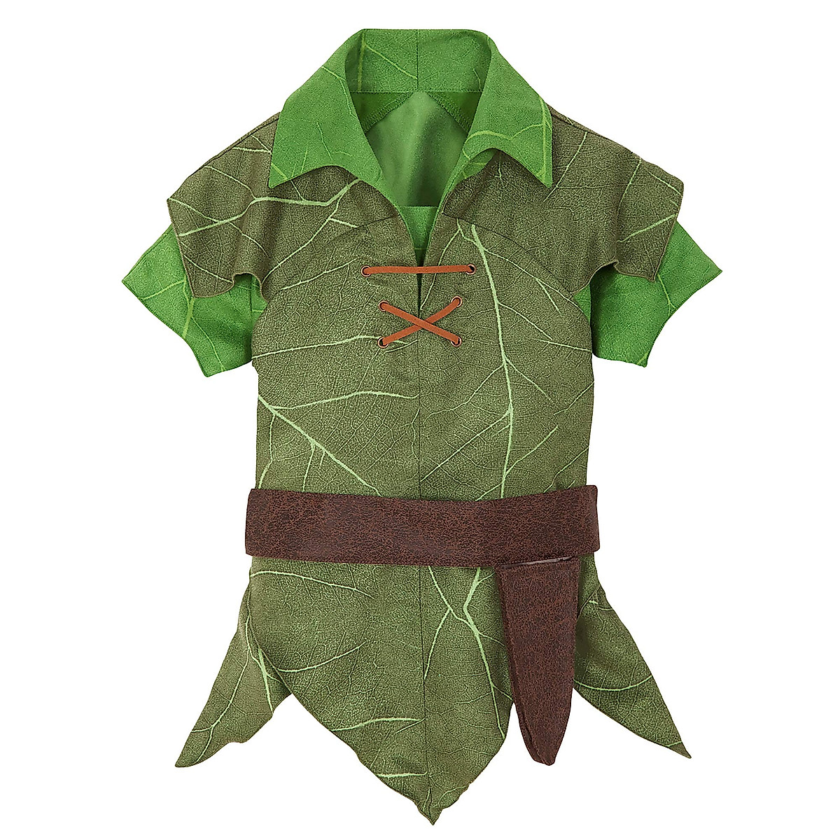 Disney Peter Pan Costume for Boys, Size 7/8 Green