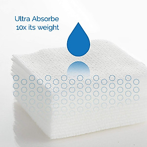 1000 Gauze Pads 2x2,JMU Sponge Non Woven 4-Ply Non-Sterile Dental Pads All Purpose Gauze