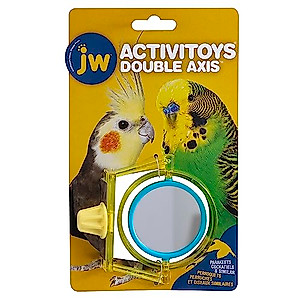 JW Pet Company Activitoy Double Axis Small Bird Toy, Colors Vary
