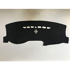 Car Dashboard Cover for Ford Fusion Mondeo 2013-2018 Dash Mats Shade Protective Pad(Premium Carpet, Black)