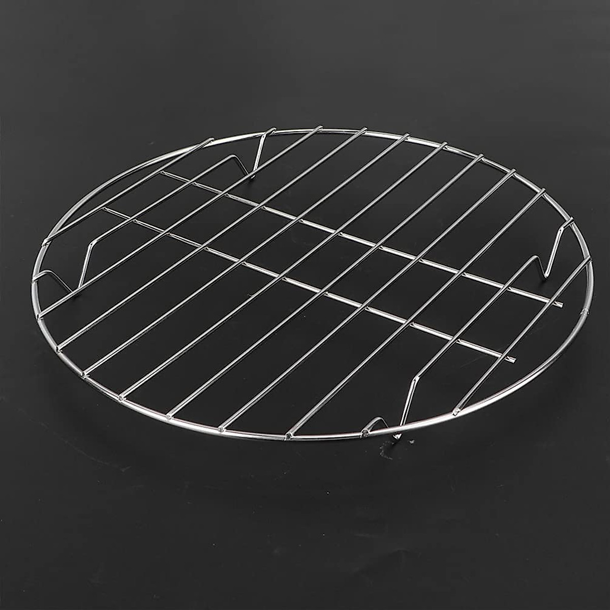 Operitacx 2pcs Stainless Steel Griddle Grilling Accessories BBQ Portable Campfire Grate Hibachi Grill Pizza Ovens for Outside Pizza Grill Practical Steak Grilling Rack Cake Lip Gloss