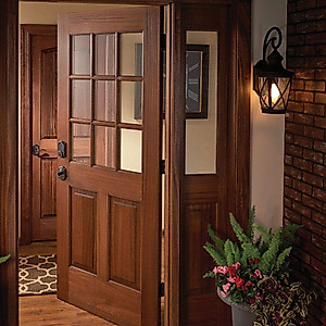 SCHLAGE FE469NX ACC 716 CAM Right Hand Touchscreen Deadbolt with Alarm, Aged Bronze