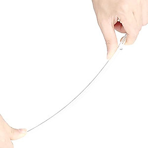 AYOYO 12 Pack 11 Inch Reusable Plastic Straws Clear Tritan Drinking Straw Portable Straws With Telescopic Case/Cleaning Brush for 24oz - 40oz Mason Jar Tumblers