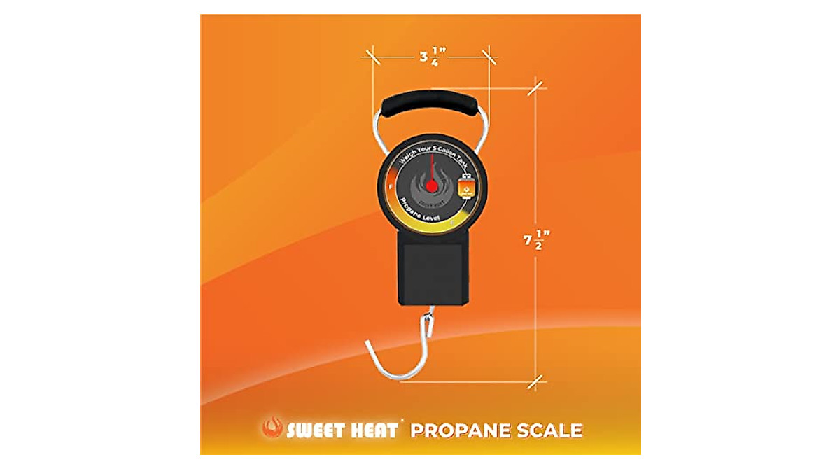 Sweet Heat Propane Scale - Know Your Tank Level Instantly