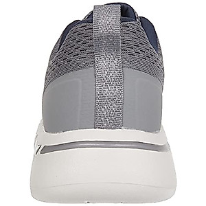 Skechers mens Go Walk Arch Fit - Idyllic Sneaker, Grey/Navy, 11 X-Wide US