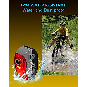 SYNAGY Rear Bike Light Camera Combo, 1080P Full HD, 32GB Memory Card Included, Built-in Rechargeable Battery, Rear Cycling Camera with Tail Light