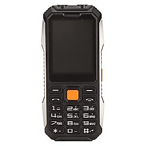 Heayzoki 2G Cell Phone for Seniors Unlocked Phone,Dual SIM Big Button 2.4in HD Screen 6800mAh Long Battery Life Seniors Cell Phone(Black)