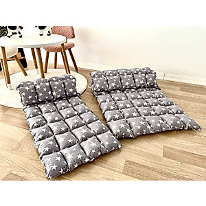 My Photostation.com Montessori 2 Pieces Set Arch and Pillow-Wooden Climbing Arch Cushion Pikler Triangle Set Kids Climbing Arch Rocker Pillow Climber Toddler Rocker Kid Toy Wooden Waldorf Pickler