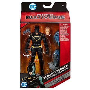 Mattel DC Comics Multiverse Jim Gordon Batman Figure, 6"