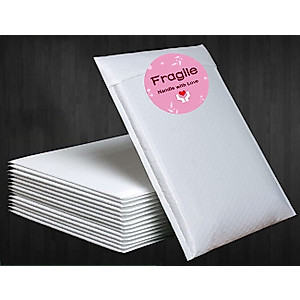 Pink Fragile Handle with Love Tender Warning Sticker 2 inch Valentine's Day Thank You Shipping Labels for Christmas Luggage Gift Bag Small Business Mailing Packages 500 pcs Heavy-Duty Handle with Care