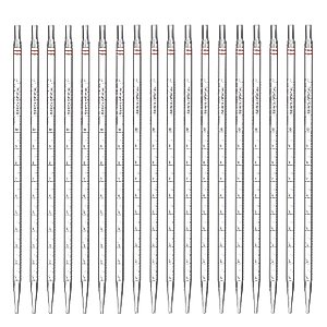 Eowpower 20 Pack 10ml Disposable Sterile Serological Pipettes with Graduated, Individually Packaged