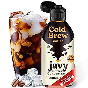 Javy Coffee 30X Cold Brew Coffee Concentrate, Perfect for Instant Iced Coffee, Cold Brewed Coffee and Hot Coffee