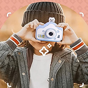Childrens Camera, Simple Operation Childrens Camera with Lanyard for Gift