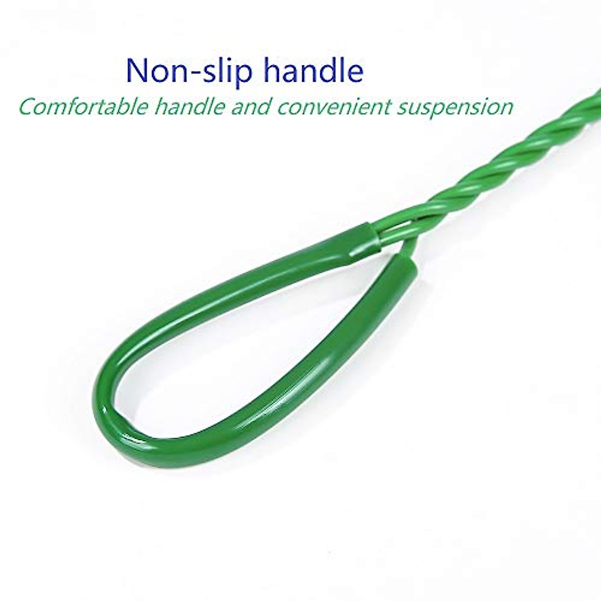 Laojbaba Aquarium Fishing Net Fish Tank Net Green Fine Mesh Net with Plastic Handle 6 Inch