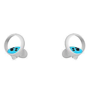 Stickers Skin for Oculus Quest 2, Meta Quest 2 VR Headset & Controller, Oculus Quest 2 Stickers, Cute Sticker Protection Accessories(Blue)