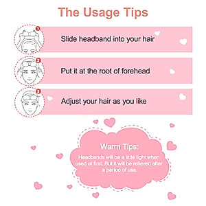 IKOCO Makeup Headband, 4Pcs Spa Headband for Washing Face, Soft Bow Skincare Headbands for Women Girls