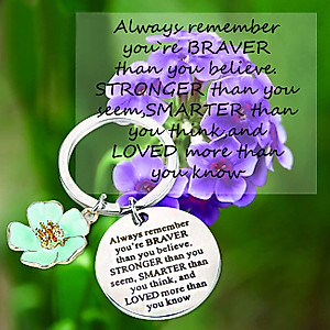 Ohana Keychain Stitch Jewelry Hawaiian Charm Hibiscus Flower Keychain Better Than You Think Ohana Family Jewelry Hawaii Gifts for Women