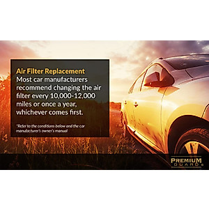 PG Engine Air Filter PA99491 | Fits 2023-19 Ford Ranger