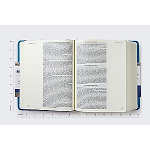 Biblia Católica, Edición para Notas, Tapa dura/tela, Azul, Comfort Print (Spanish Edition)