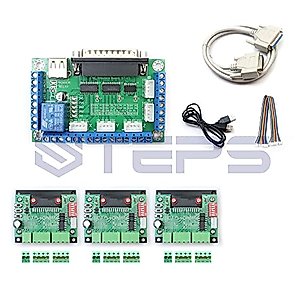 Davitu Motor Driver - CNC 3 Axis TB6560 3.5A Stepper Motor Driver Controller Board Kit